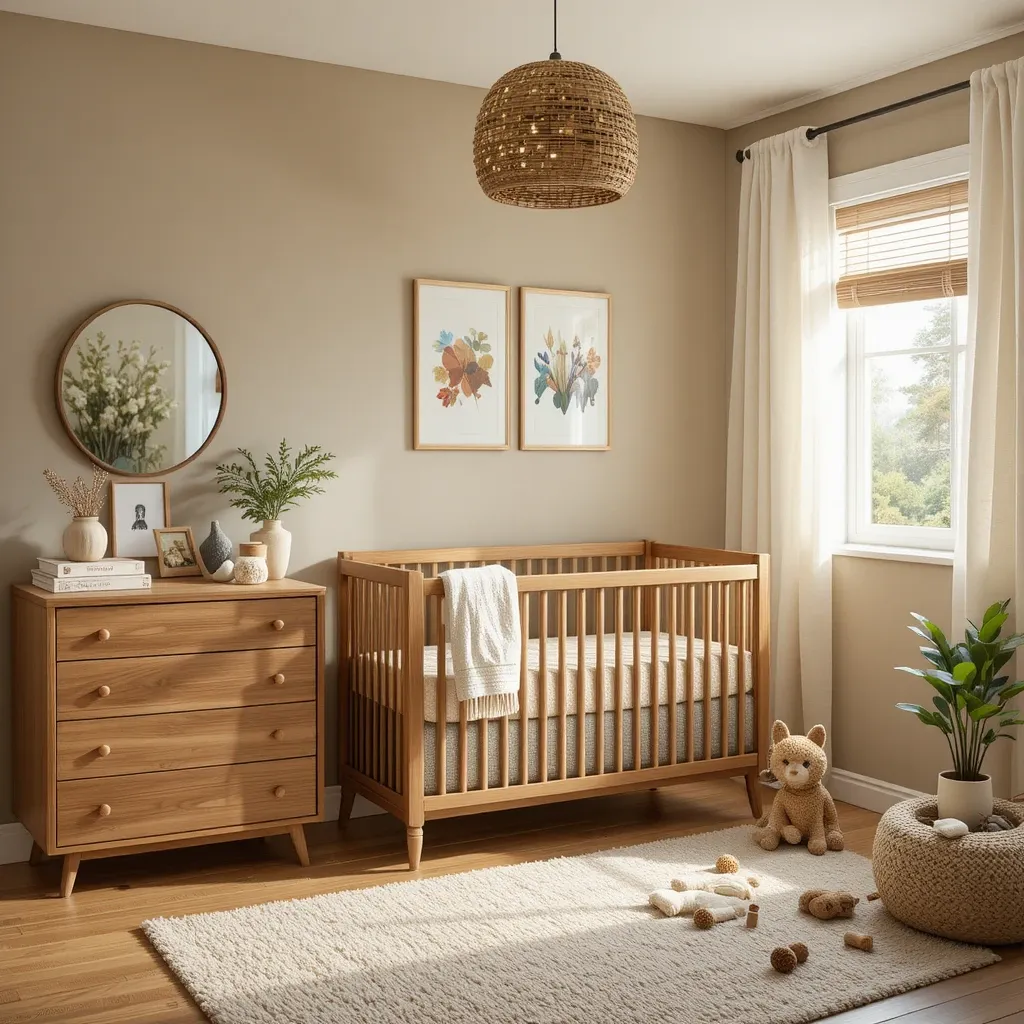 22 Earthy Nursery Ideas That Add Bright, Natural Charm to Baby’s Room